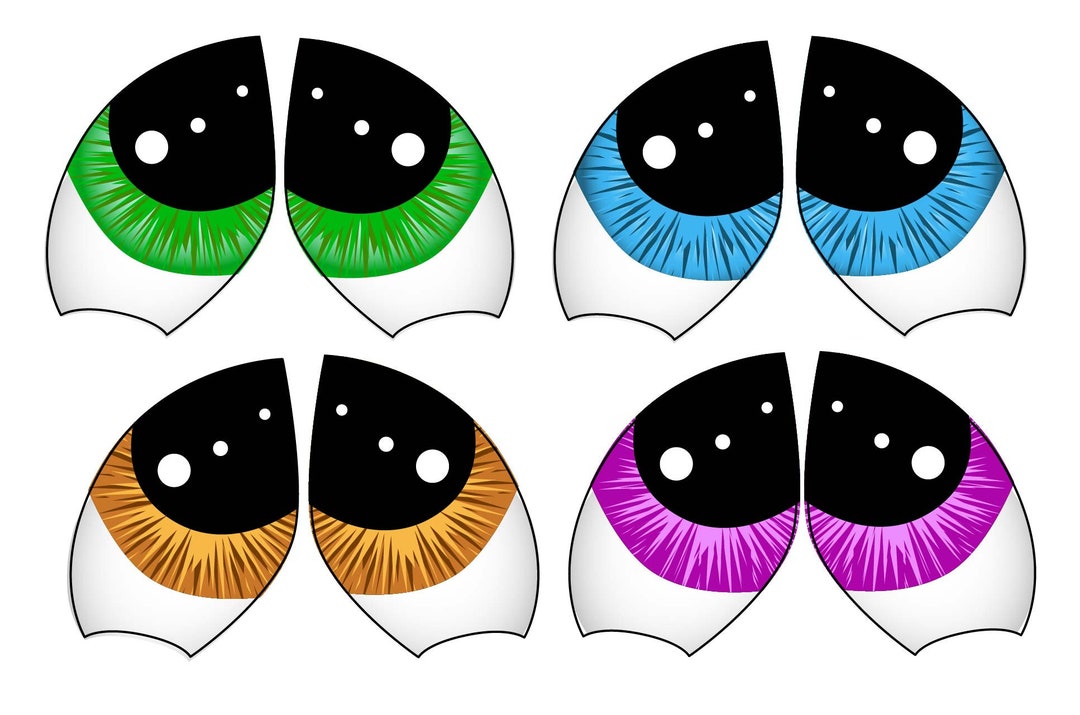 Jolly Old Elf _printed Eyes - Etsy