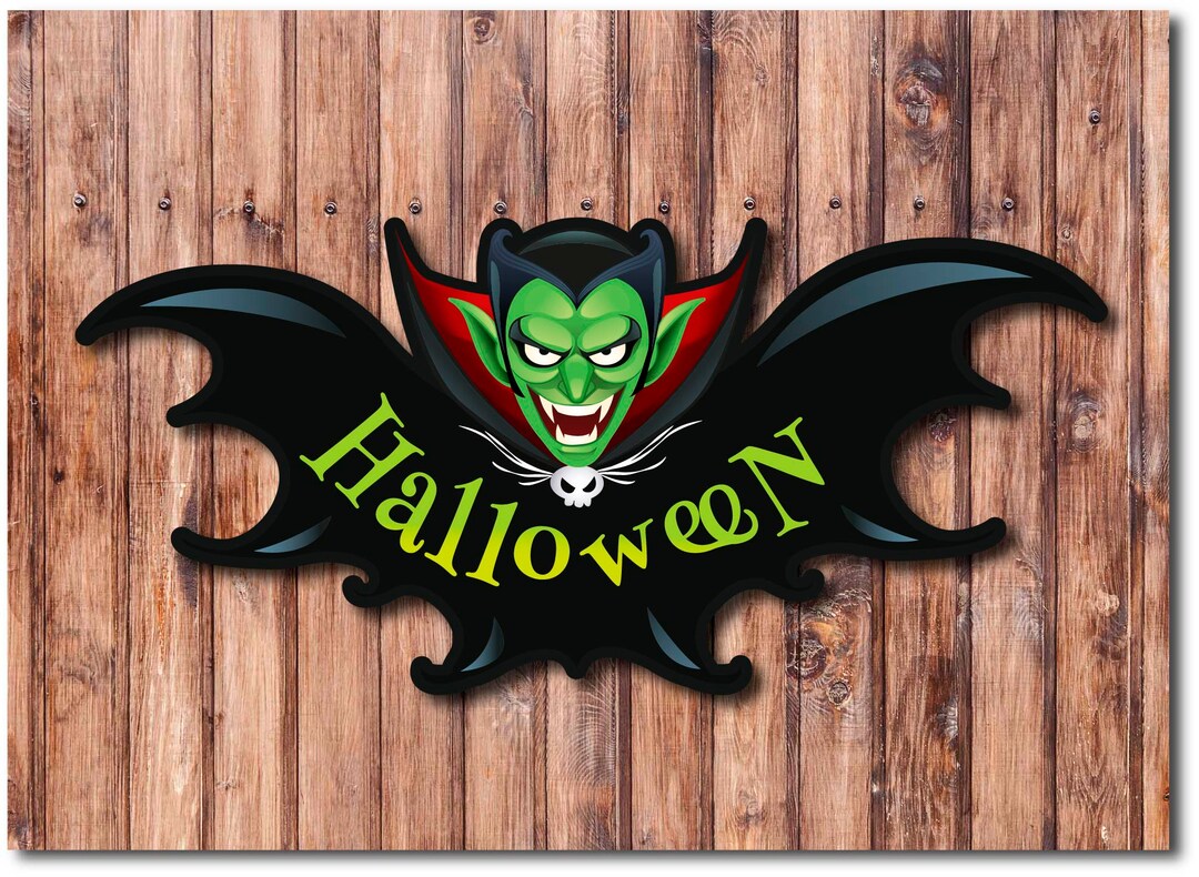 Vampire_wood Sign - Etsy