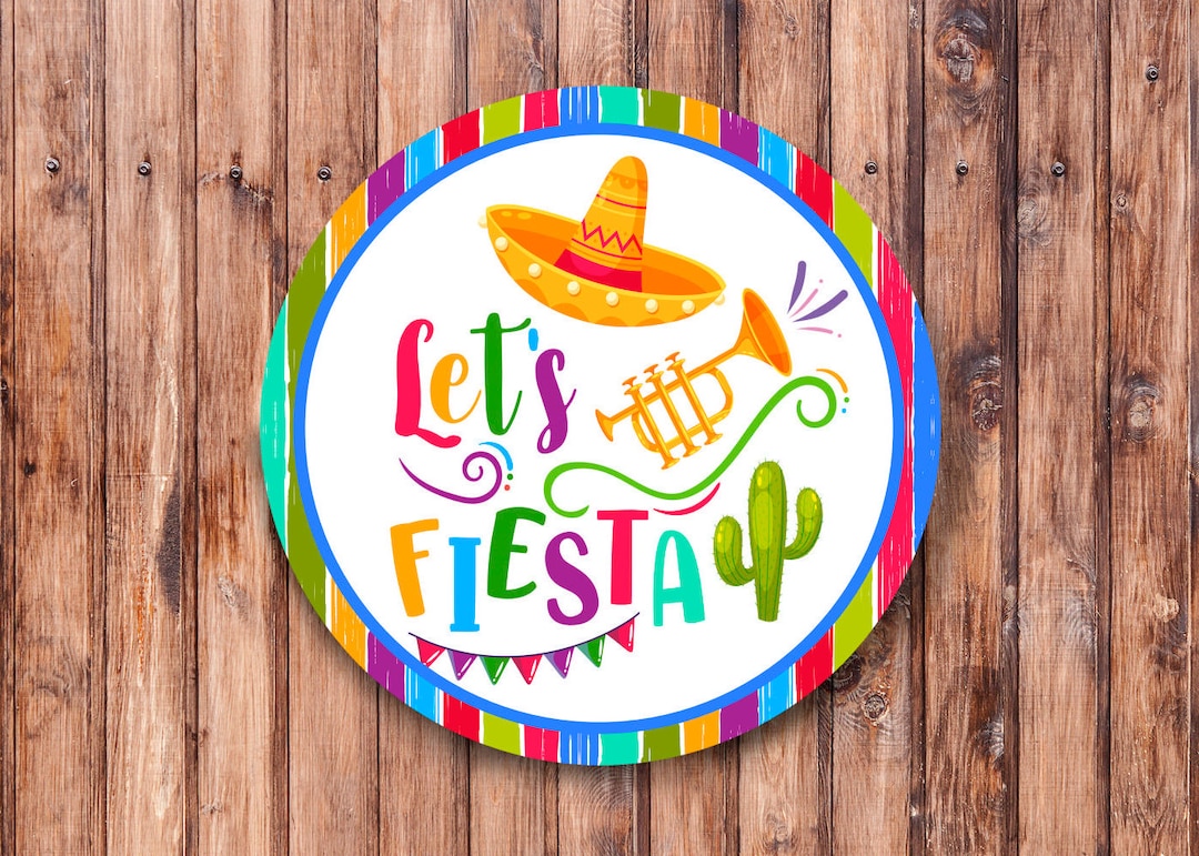 Let's Fiesta Wreath Sign - Etsy