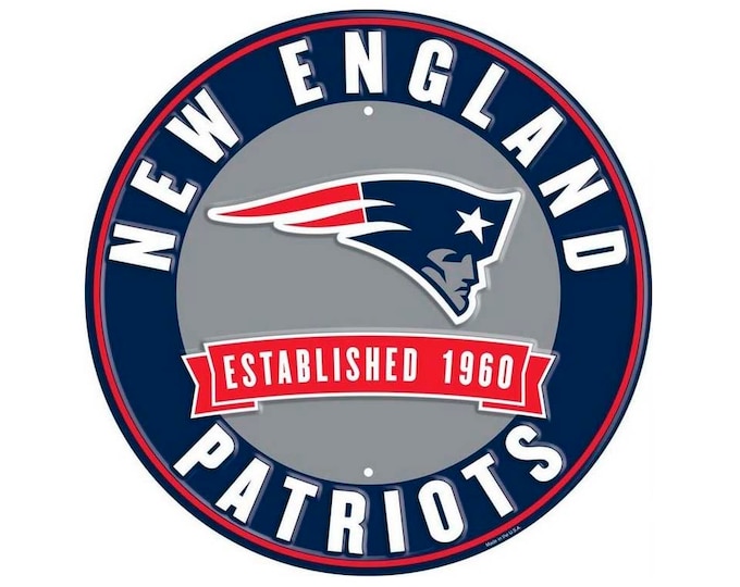Officially Licensed New England Patriots Sign - Etsy