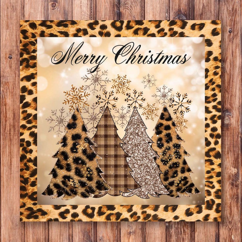 Leopard Christmas - Etsy