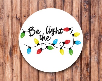Be the Light Sign | Etsy