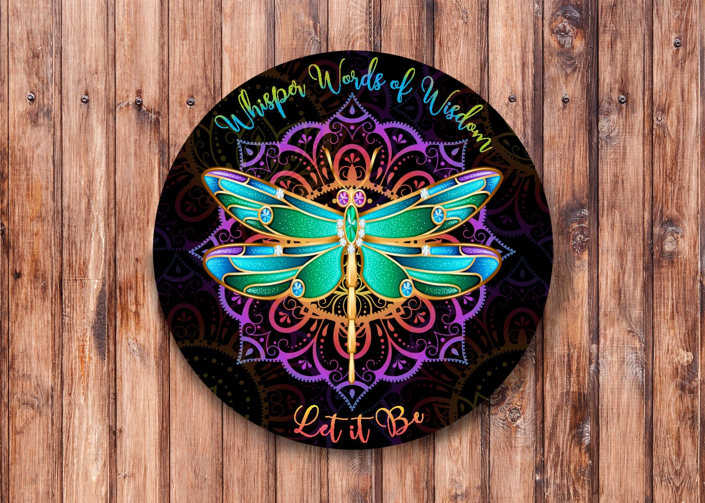Whisper Words of Wisdom_wreath Sign - Etsy