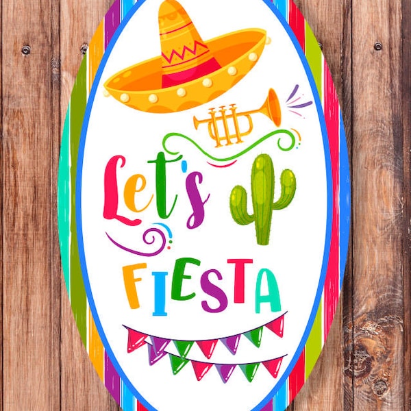 Fiesta Sign - Etsy