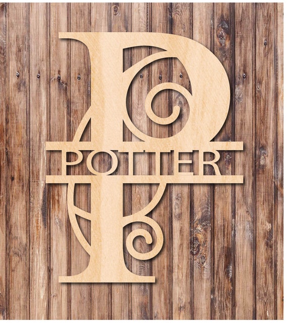 Personalized Laser Cut Name Wood Sign | Etsy