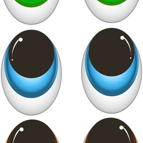 Oval Eyes - Etsy