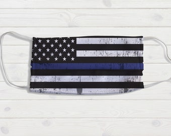 Police Face Mask | Etsy