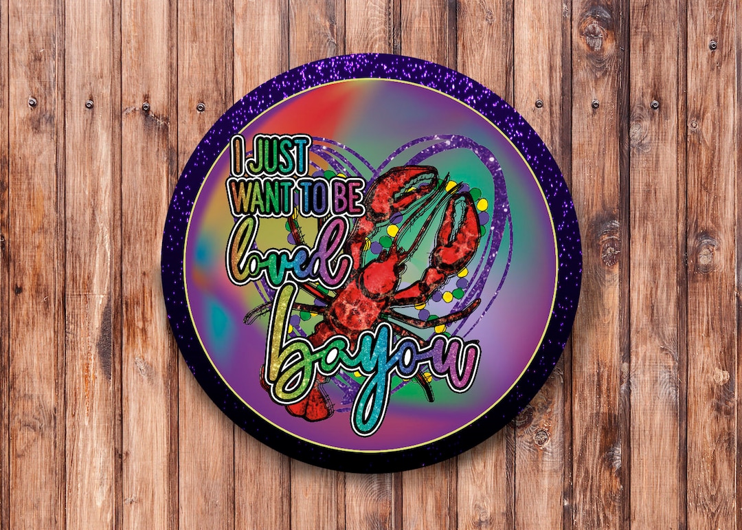 Loved Bayou Wreath Sign - Etsy