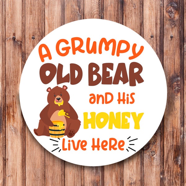 Grumpy Bear Signs - Etsy