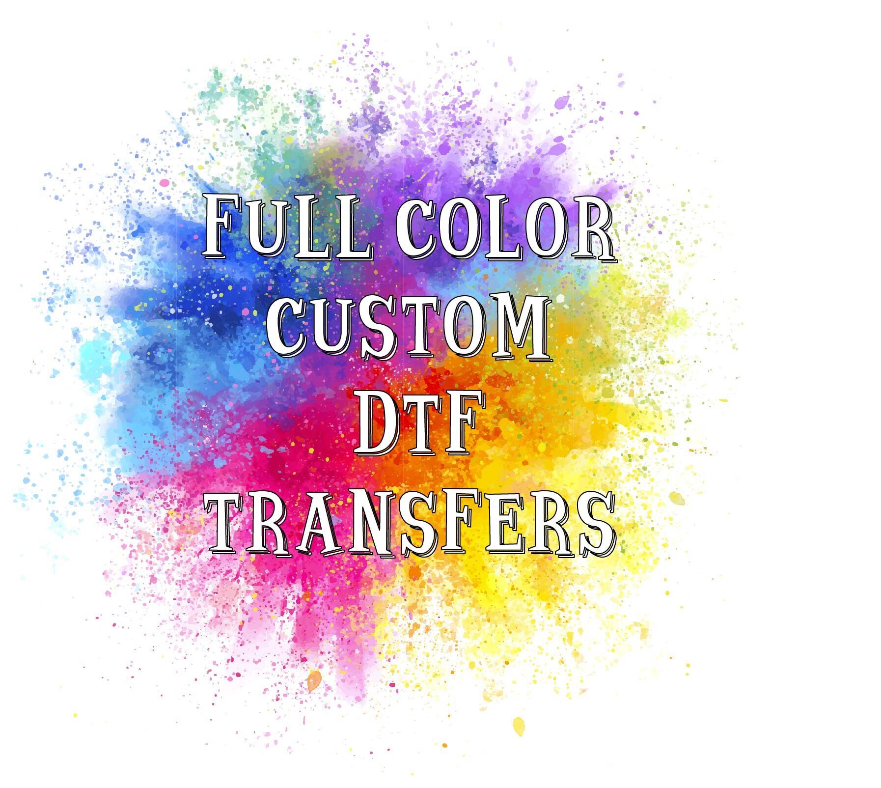 Dtf Transfers DTF Print Full Color DTF Wholesale DTF Print - Etsy
