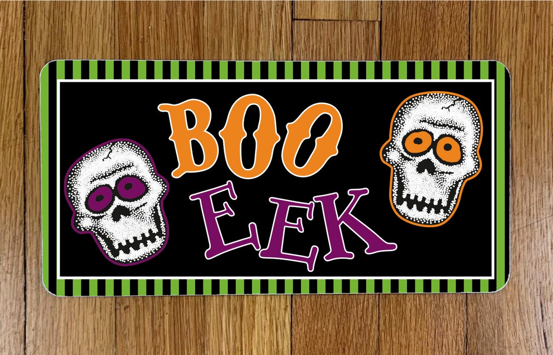 Boo_eek_wreath Sign - Etsy