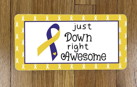 Down Syndrome Wreath Sign | Etsy