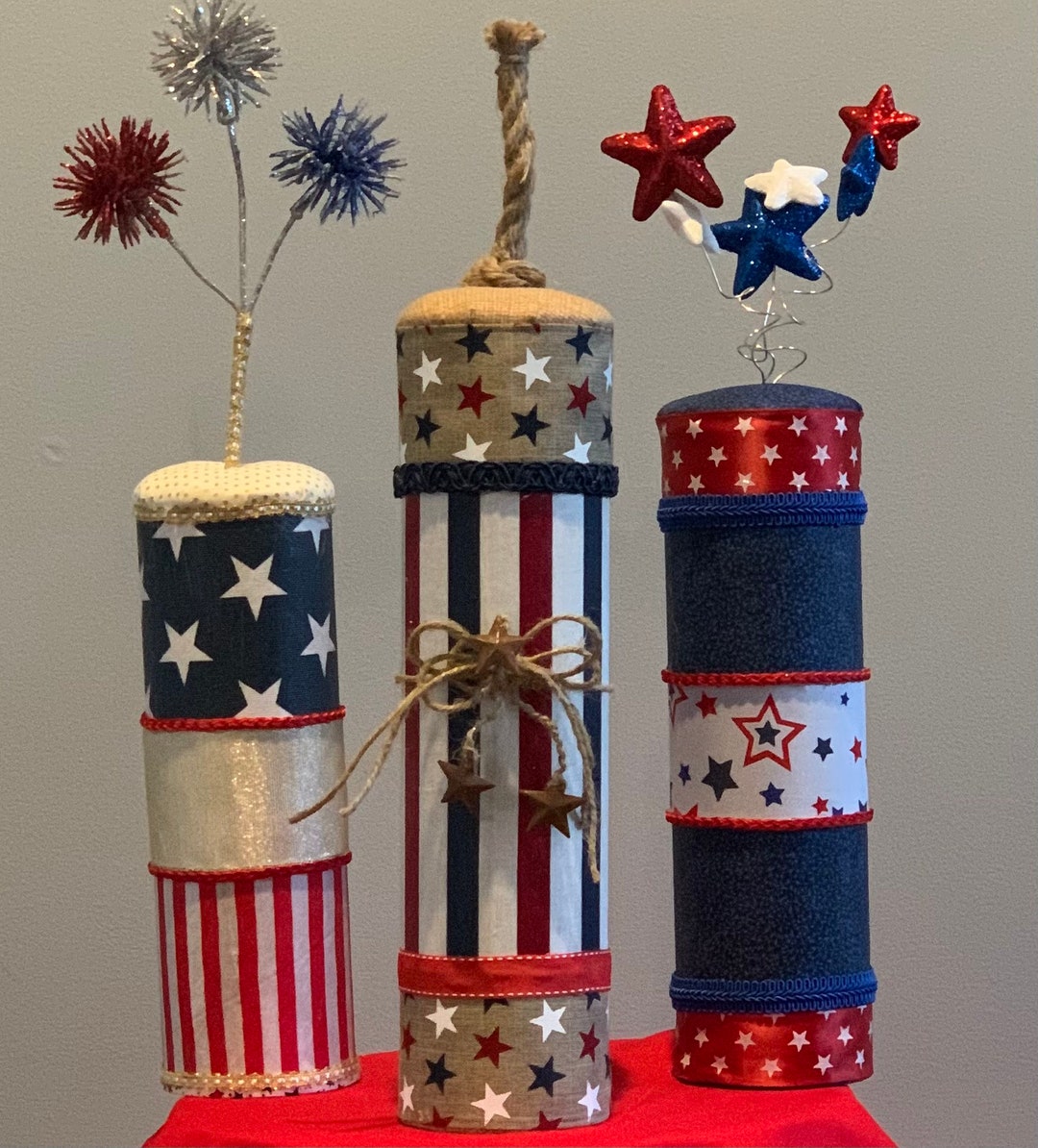 Firecracker Wreath Attachments - Etsy