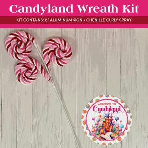 Candyland Wreath Kit - Etsy