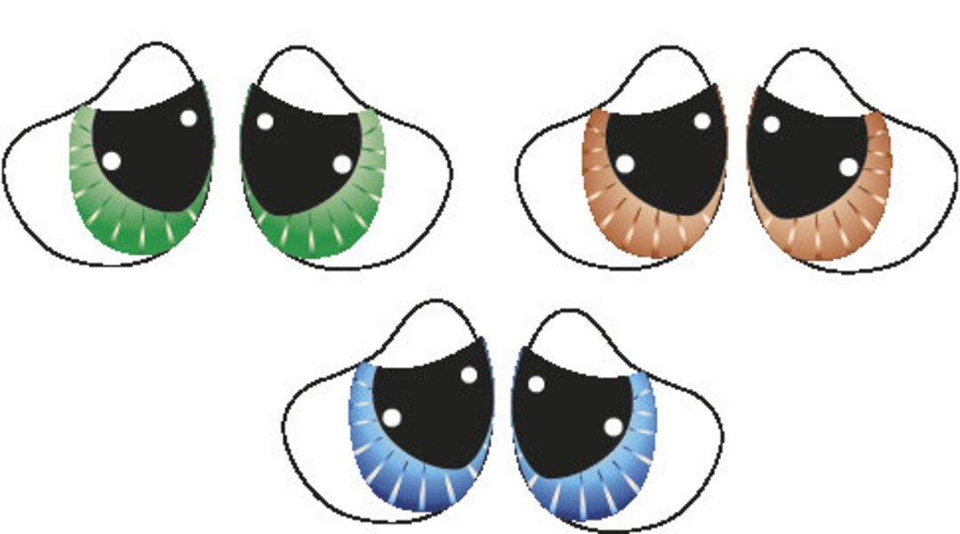 Hrh_and the King _printed Eyes - Etsy