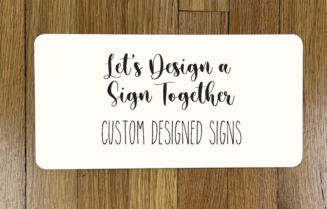 Custom Designed Sign _wreath Sign - Etsy