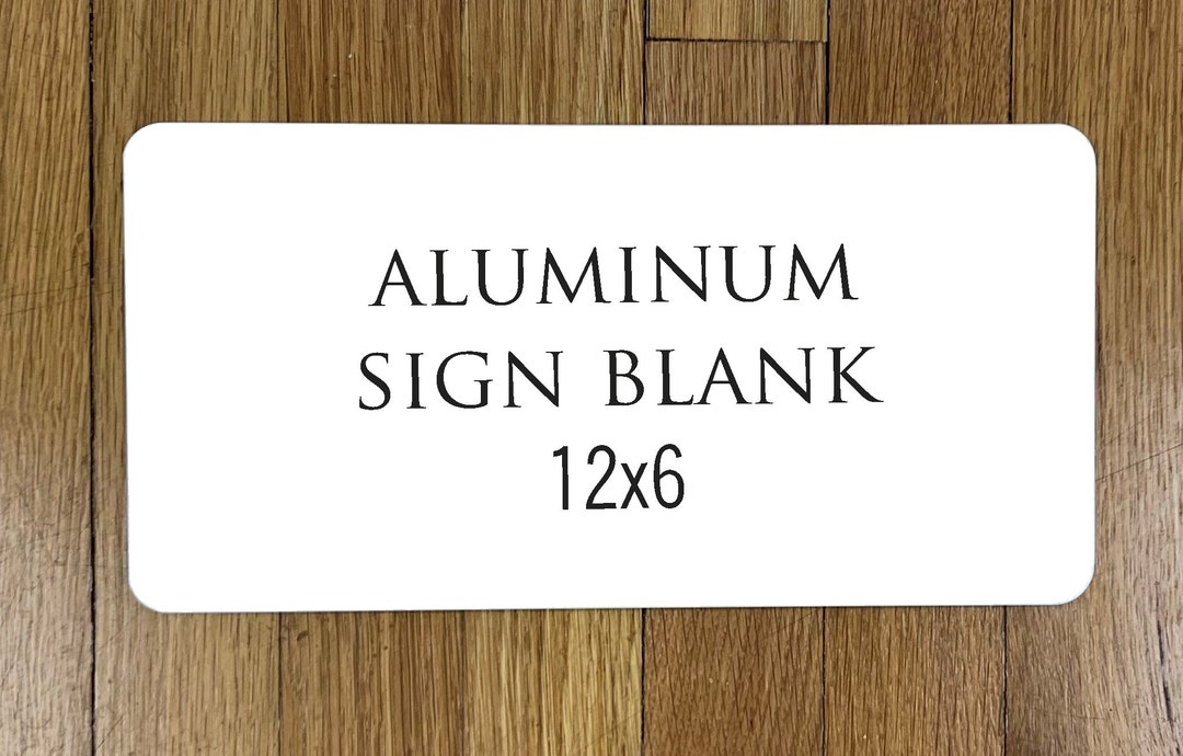 ALUMINUM SIGN BLANK - Etsy