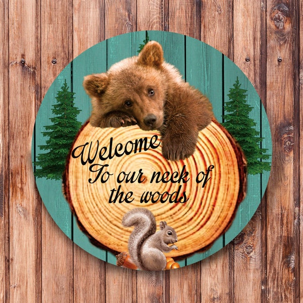 Welcome to Our Neck of the Woods - Etsy