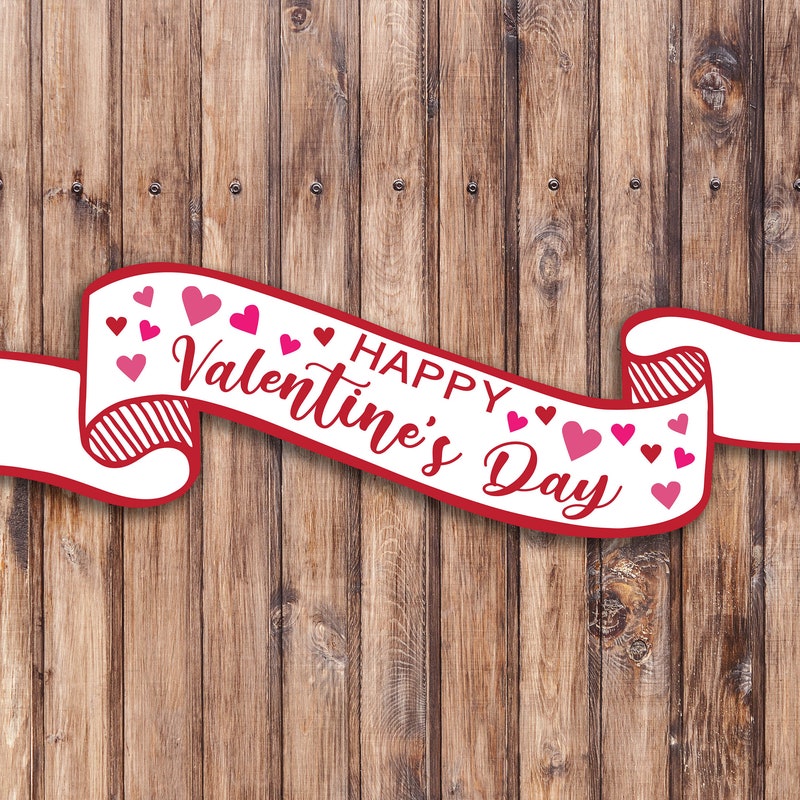 Valentine Day Banner - Etsy