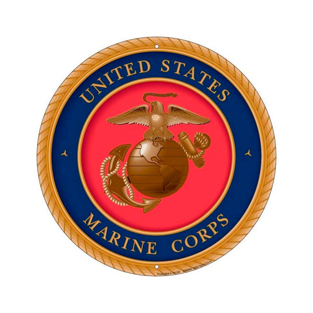 Officially Licensed Marine Sign - Etsy