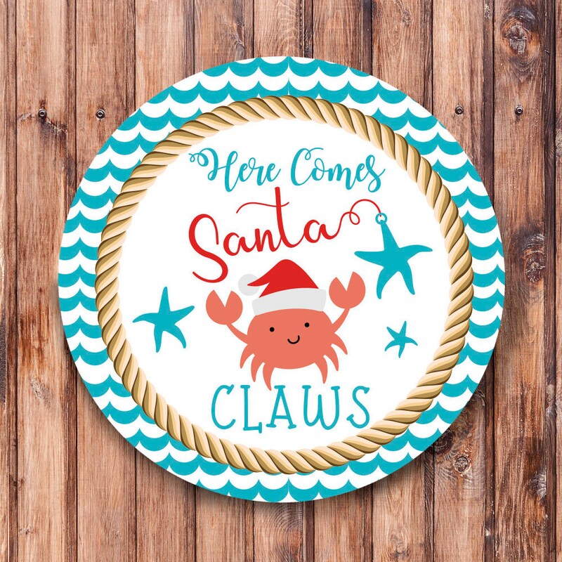 Santa Claws Wreath - Etsy