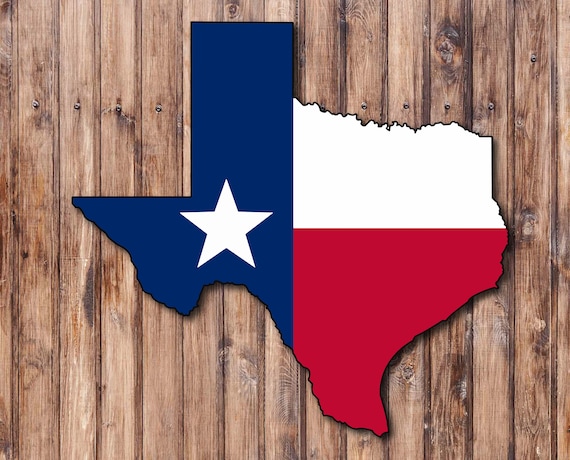Bandera de Texas _ Letrero de madera - Etsy México