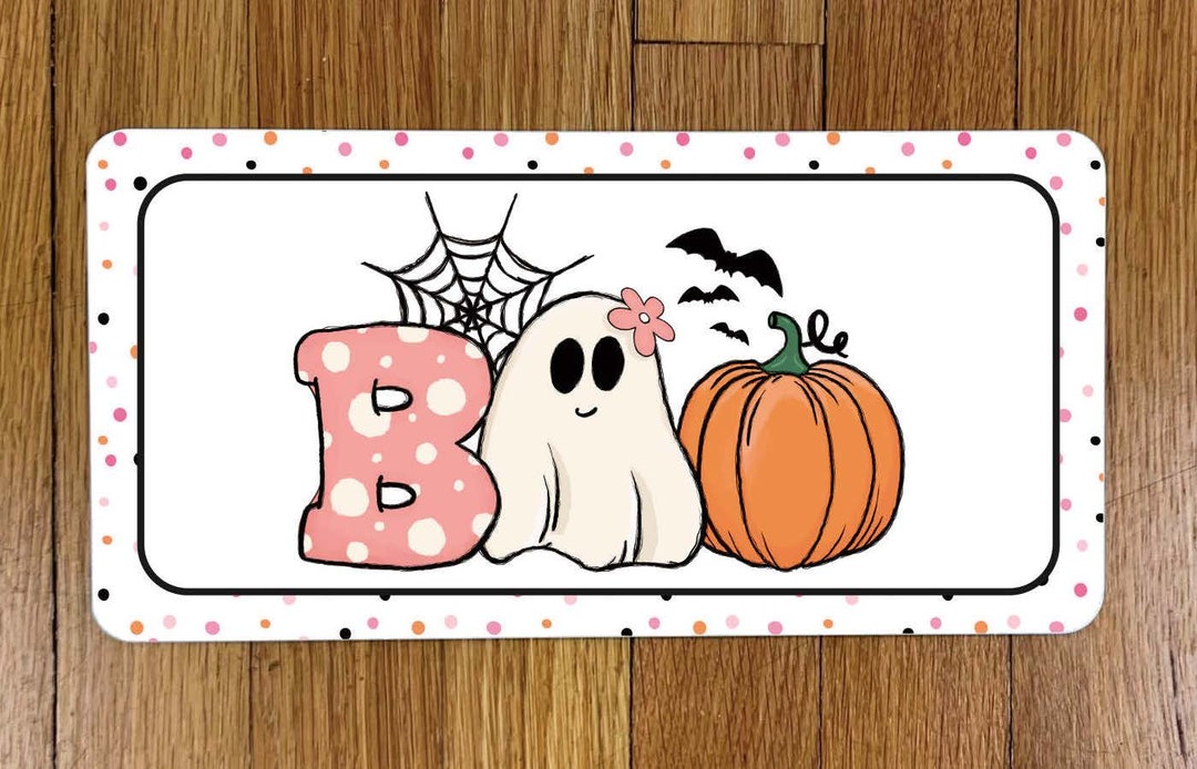 Boo Ghost Wreath Sign - Etsy
