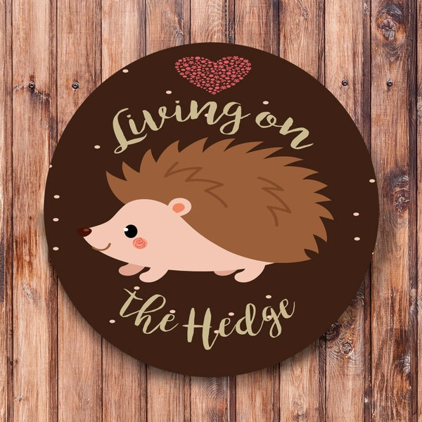 Hedgehog Welcome Sign - Etsy