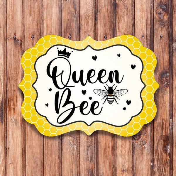 Queen Bee Sign - Etsy