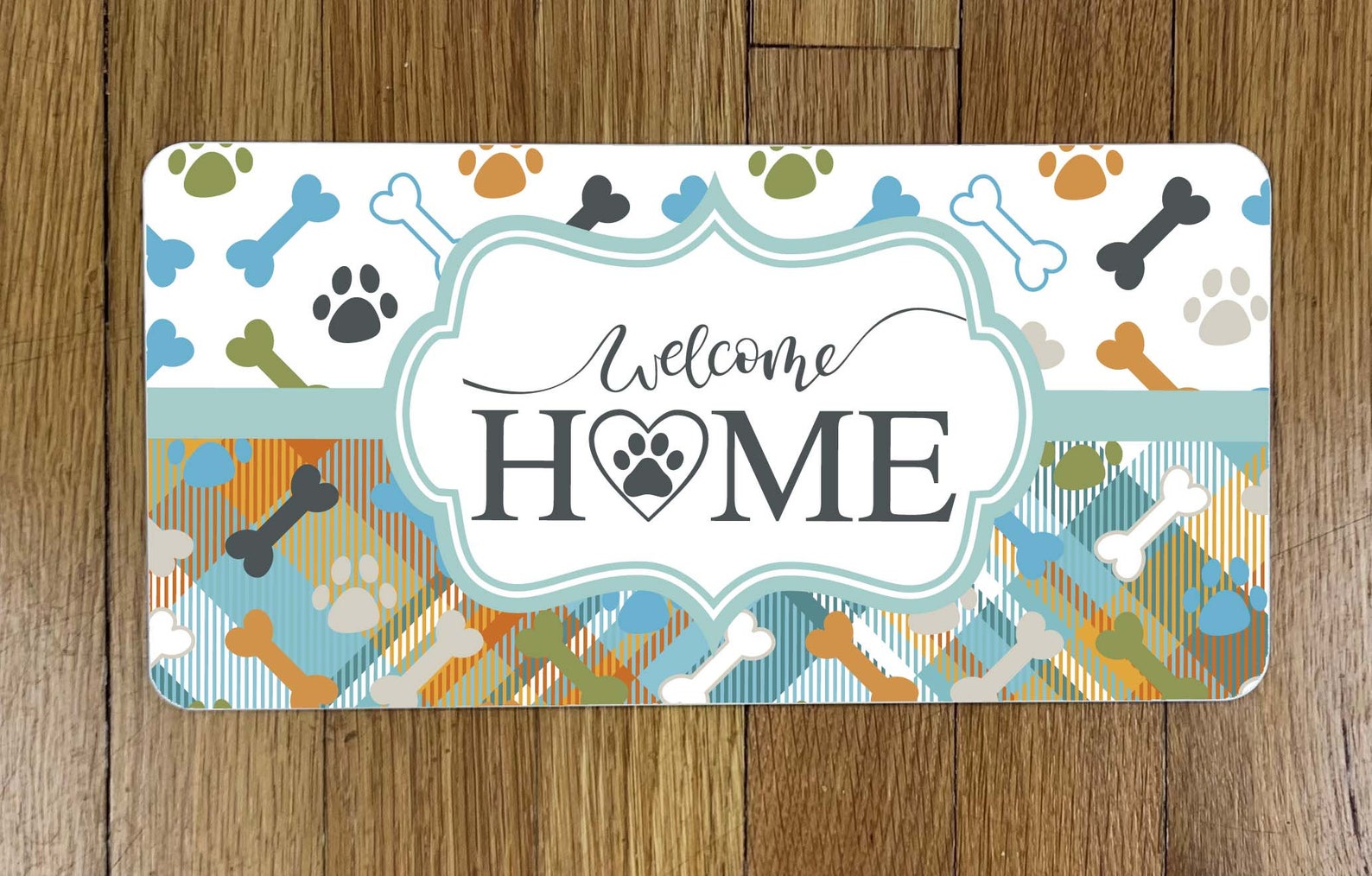 Welcome Home Dog_wreath Sign - Etsy