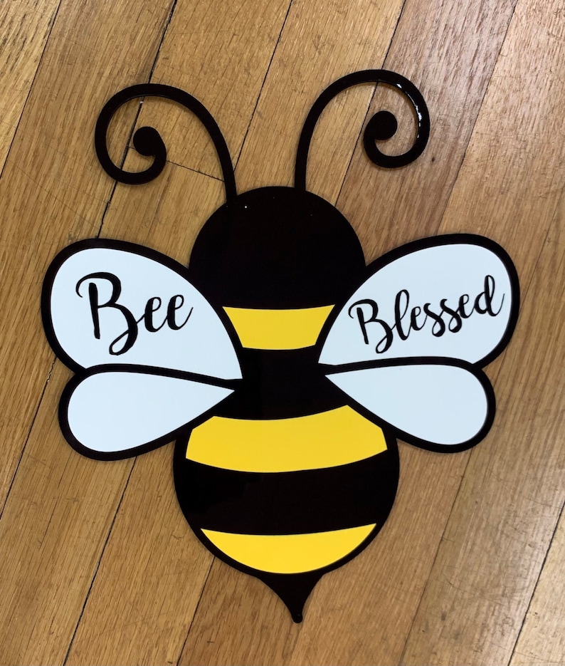 Bee Blessed_sign - Etsy