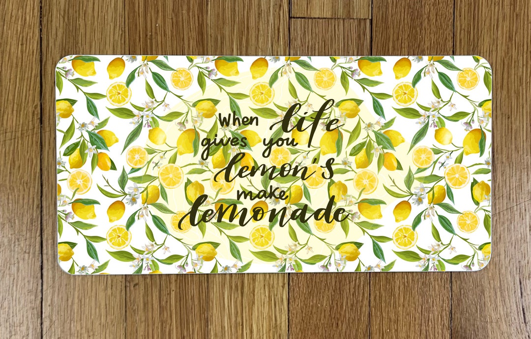 When Life Gives You Lemons Wreath Sign - Etsy