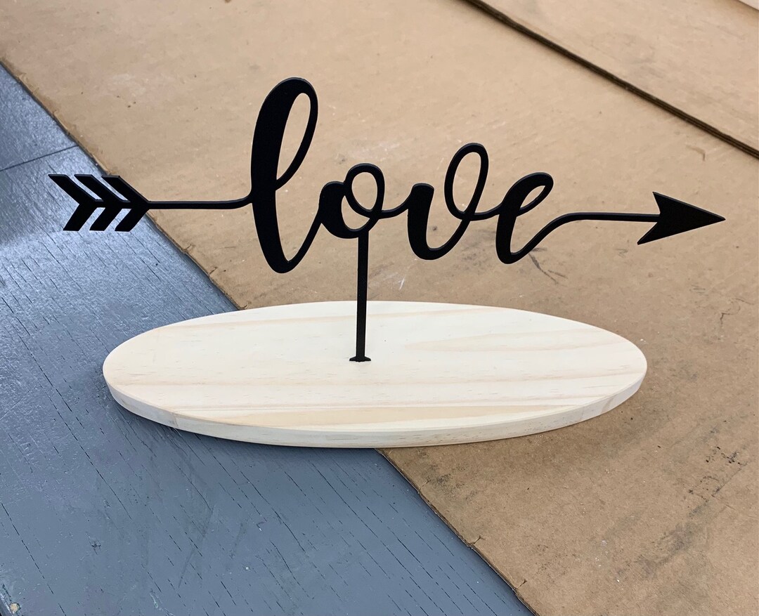 DXF File Love Arrow - Etsy