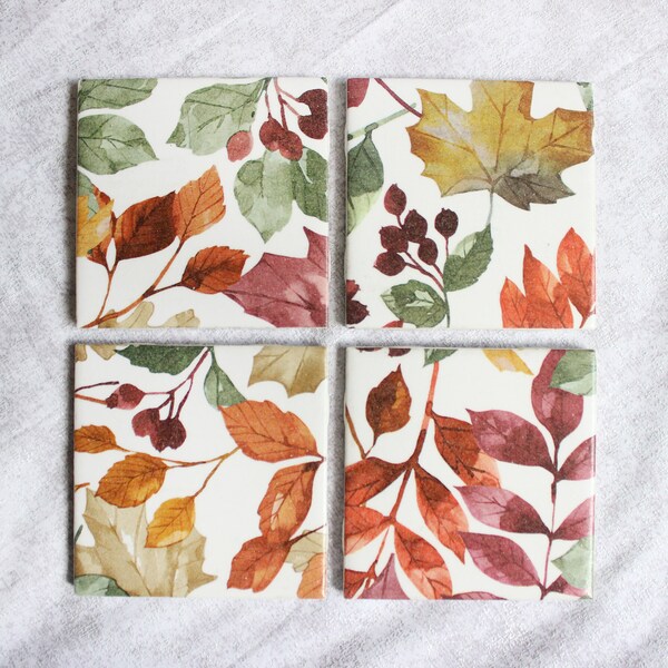 Fall Coasters - Etsy