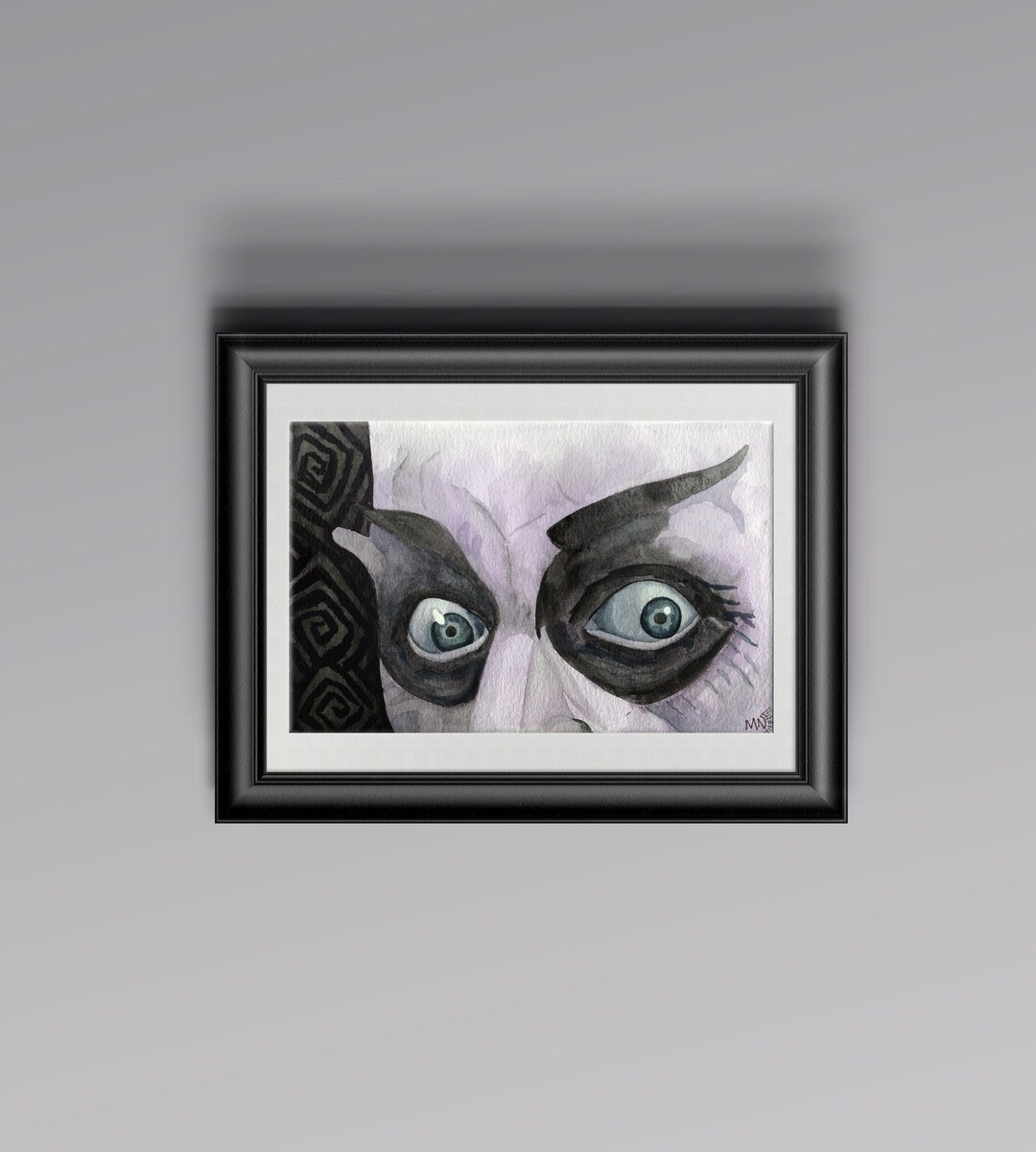 Nosferatu - Count Orlok - Original Watercolor Painting - Etsy