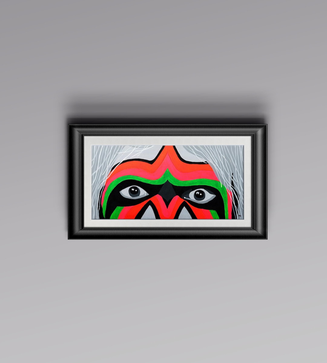 Warrior - THE ULTIMATE WARRIOR - Poster Print of Original Painting - 3 ...