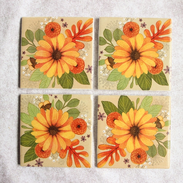 Fall Coasters - Etsy