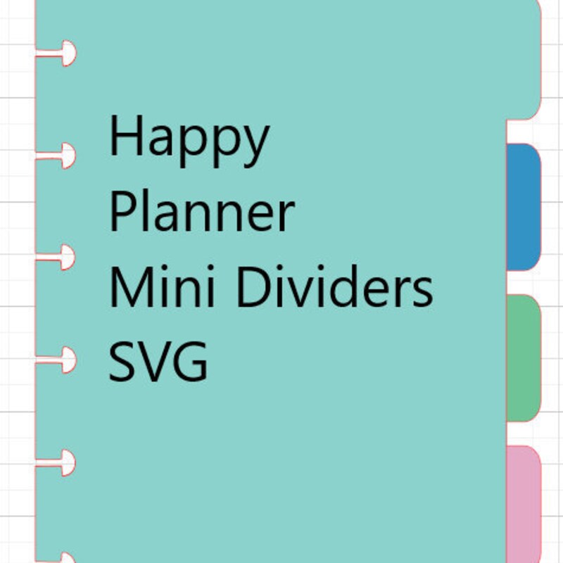 Happy Planner Svg - Etsy