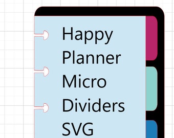 Micro Happy Planner | Etsy