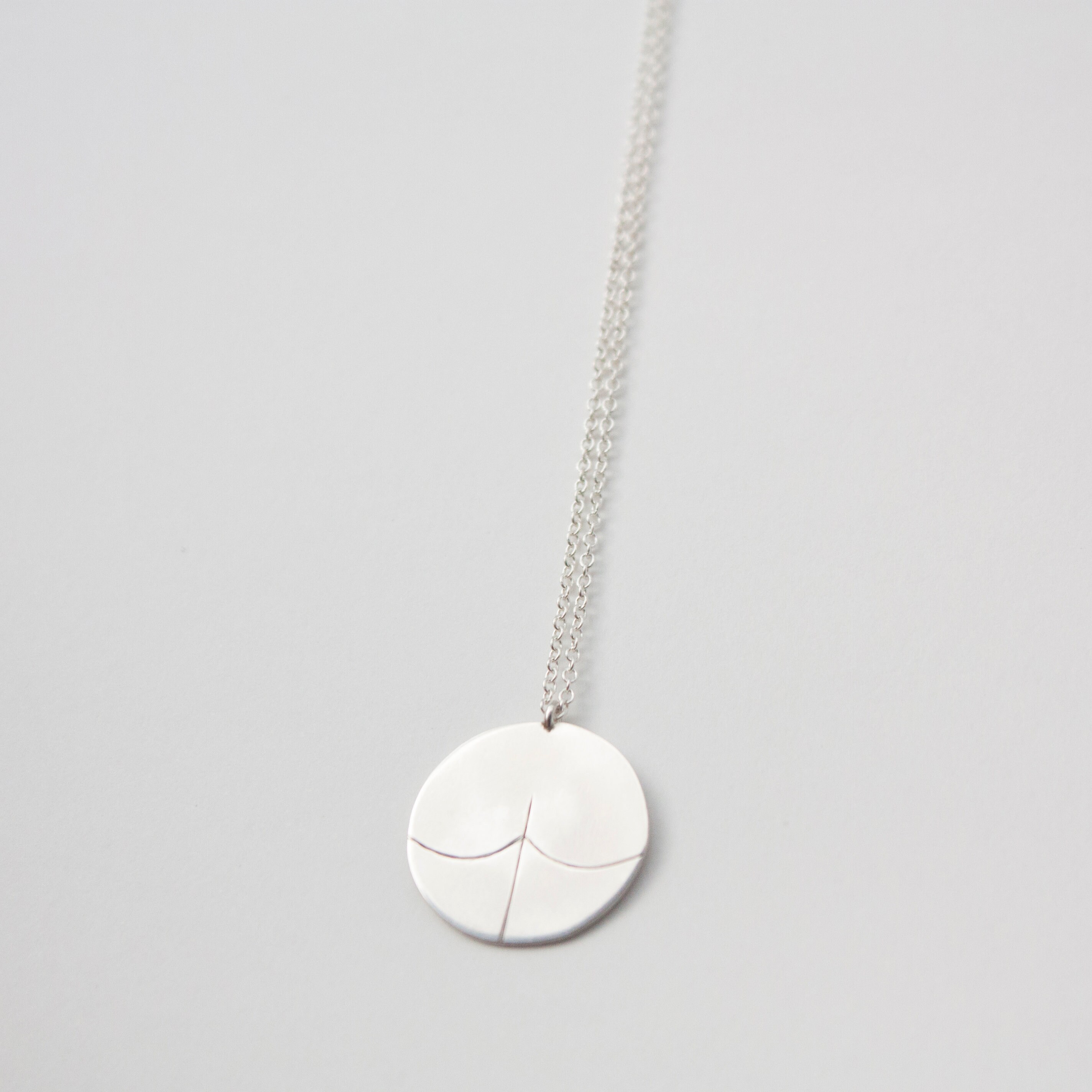 Woman Body Necklace. Femal Body. Schematic Ass and Pussy. Silver Body ...