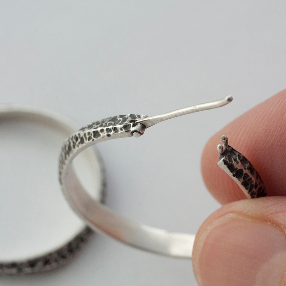 Long Earrings. Circle With a Chain Earrings. Silver Earrings. Silver ...