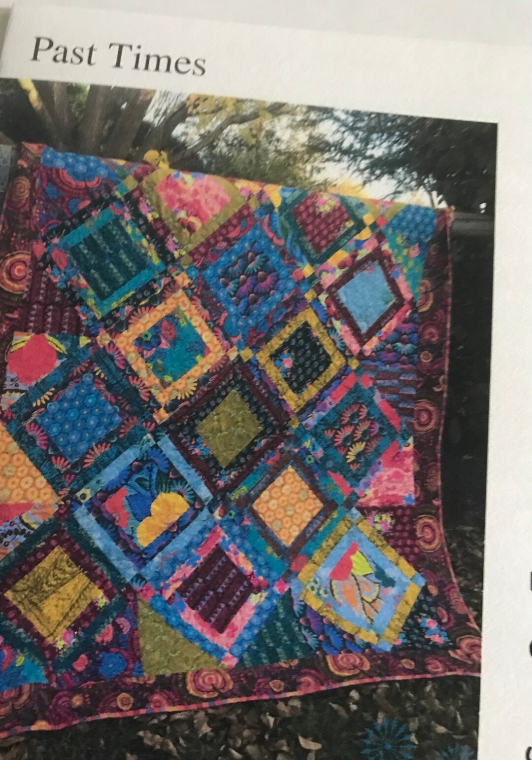 Past Times Quilt Pattern by Lynne Wilson Designs for so Sew Easy—free ...