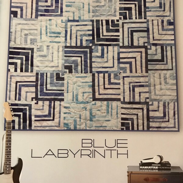 Labyrinth Quilt Pattern - Etsy
