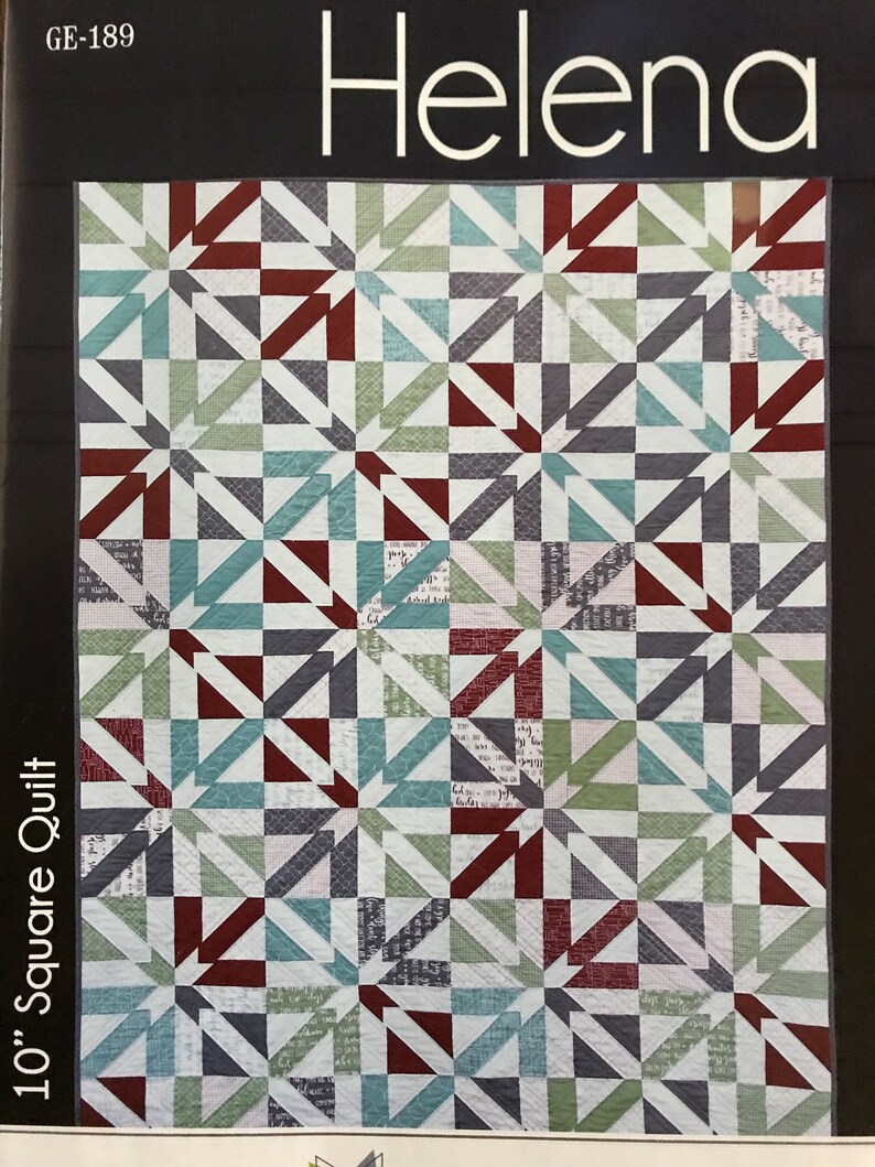Helena Quilt Pattern From GE Designs by Gudrun Erla Free Shipping - Etsy