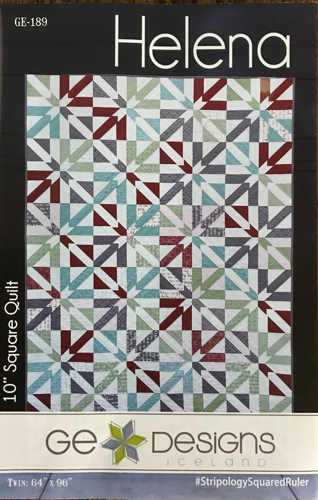 Helena Quilt Pattern From GE Designs by Gudrun Erla Free Shipping - Etsy