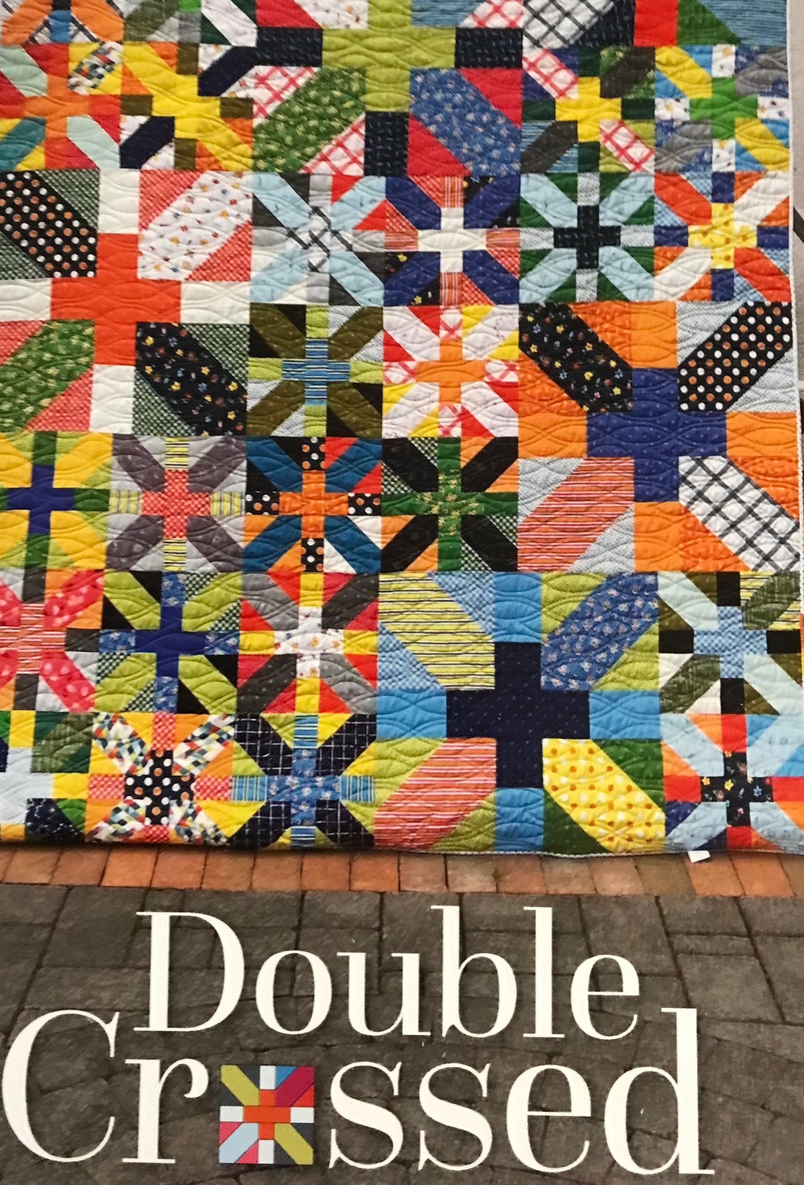Double Crossed Quilt Pattern by Angela Pingel-free Shipping - Etsy