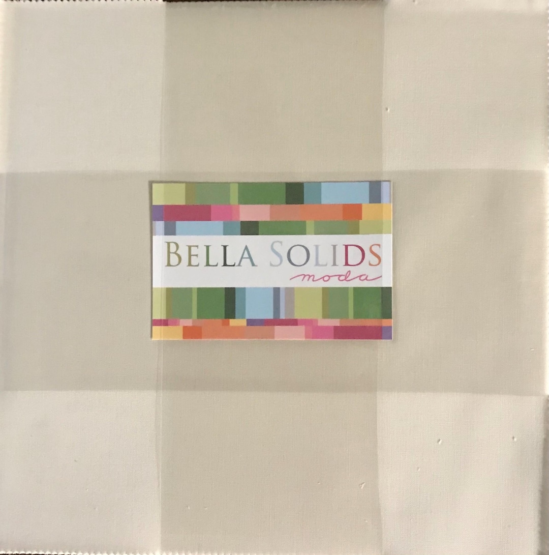 Bella Solids Layer Cake - Natural From Moda Free Shipping - Etsy