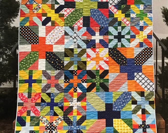 Double Crossed Quilt Pattern by Angela Pingel-free Shipping - Etsy