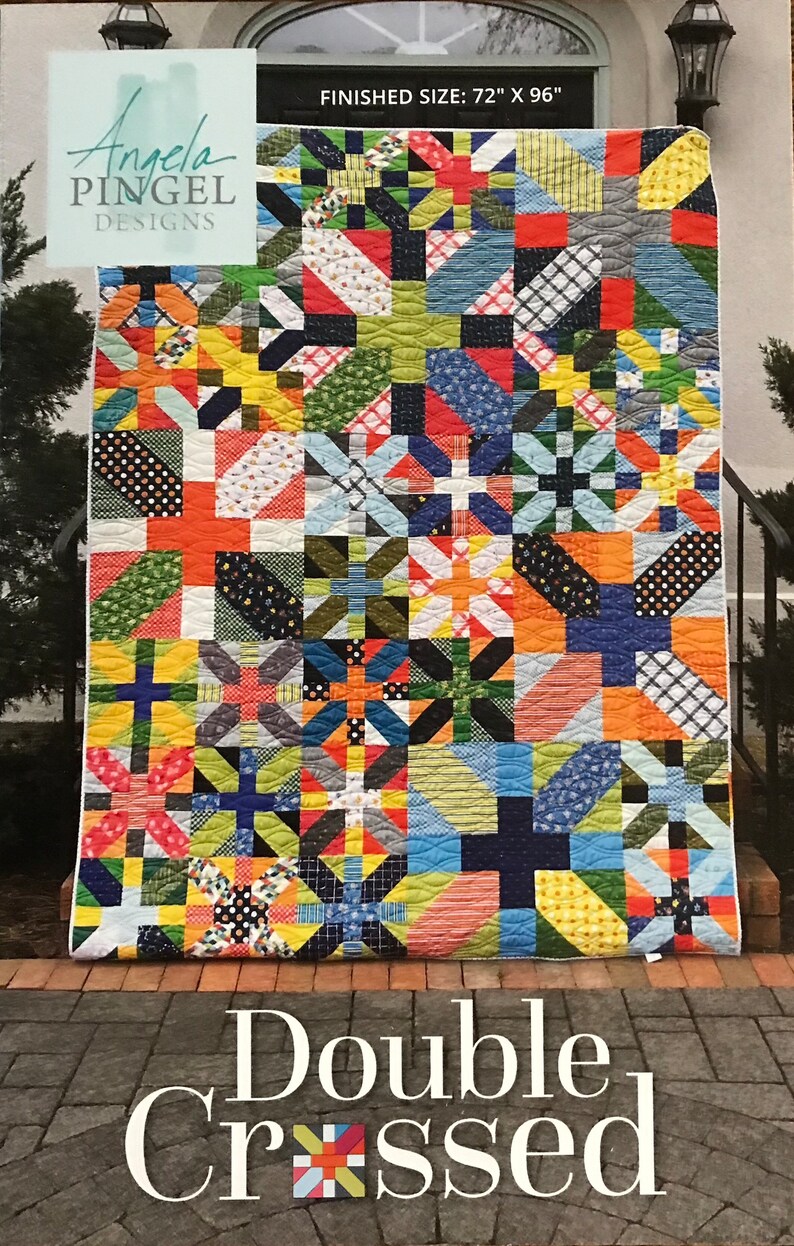 Double Crossed Quilt Pattern by Angela Pingel-free Shipping - Etsy