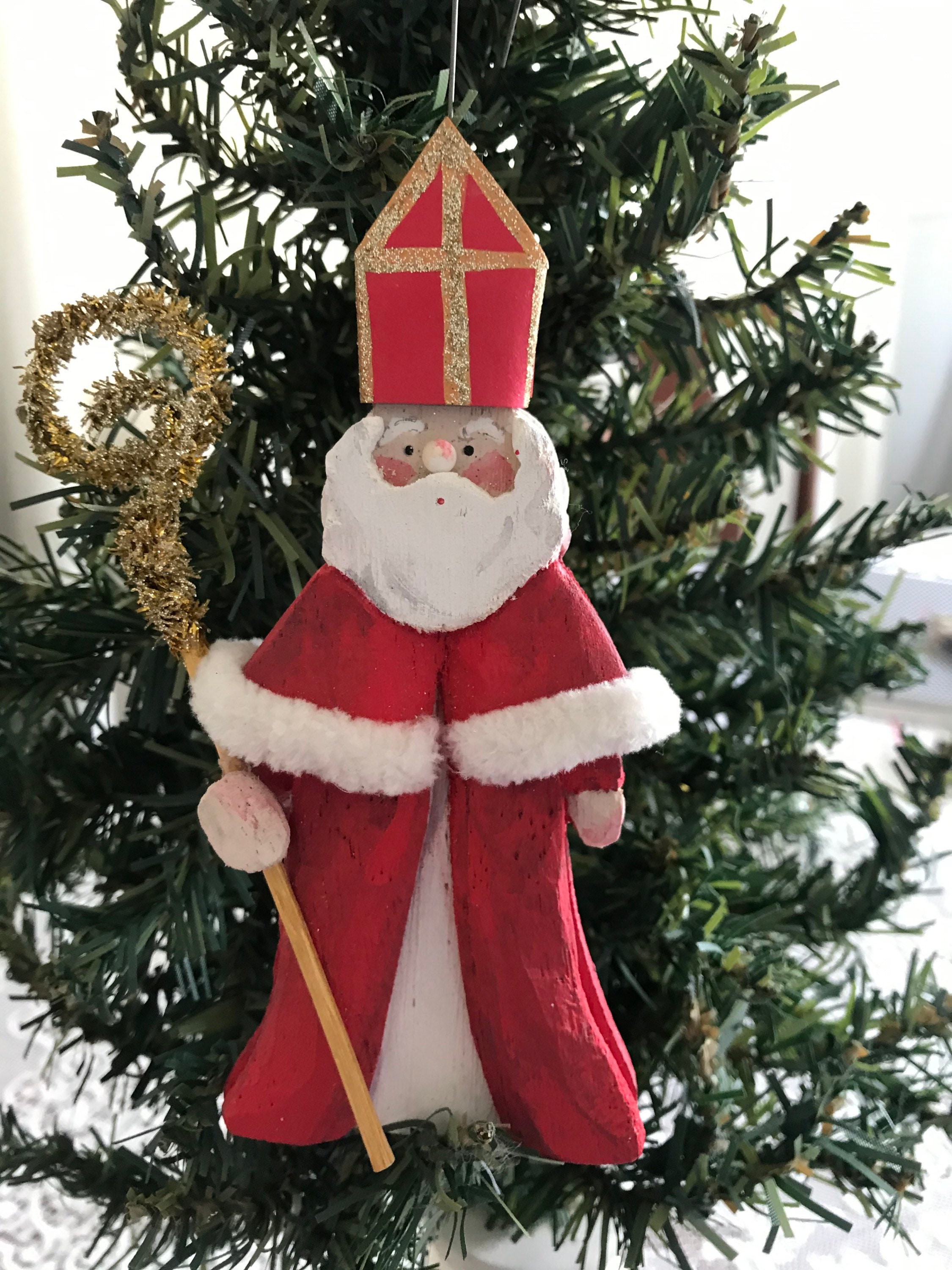 Sinterklaas Ornament-“christmas Around the World”ornaments-please See ...